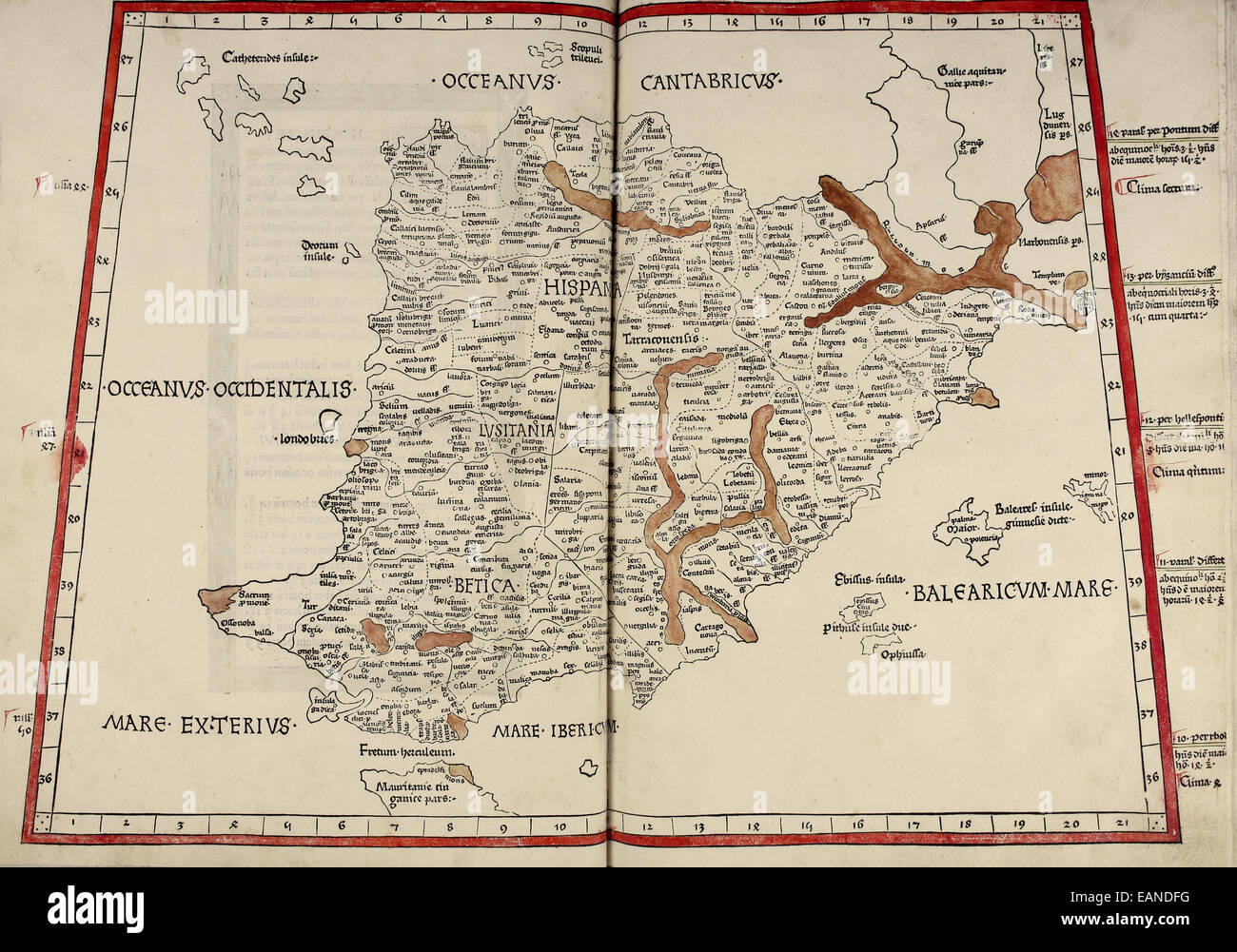 15th century spain map hi-res stock photography and images - Alamy