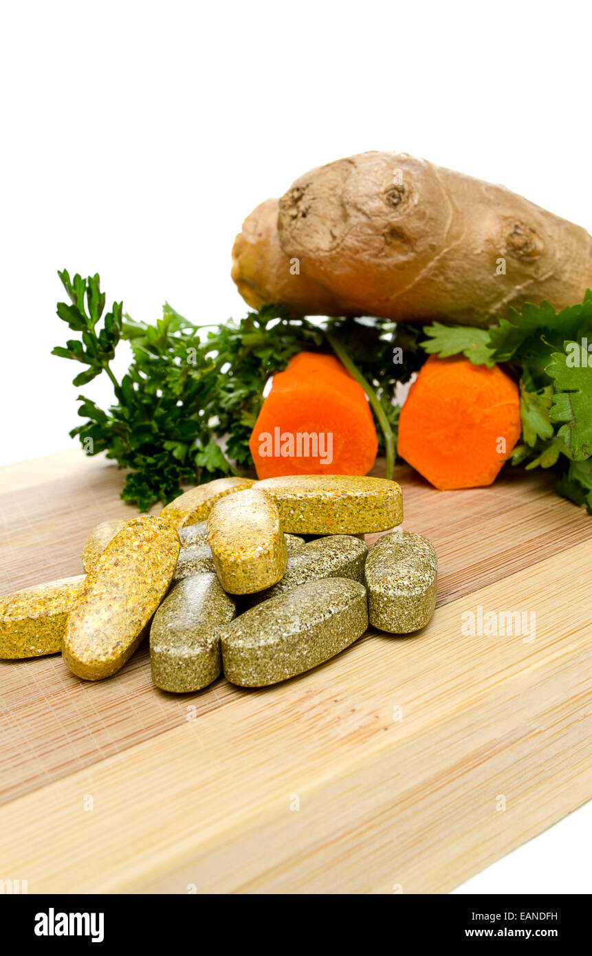 This is a healthy look at organic and natural vitamins Stock Photo - Alamy