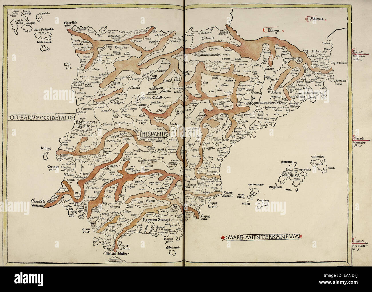 1400s map hi-res stock photography and images - Alamy