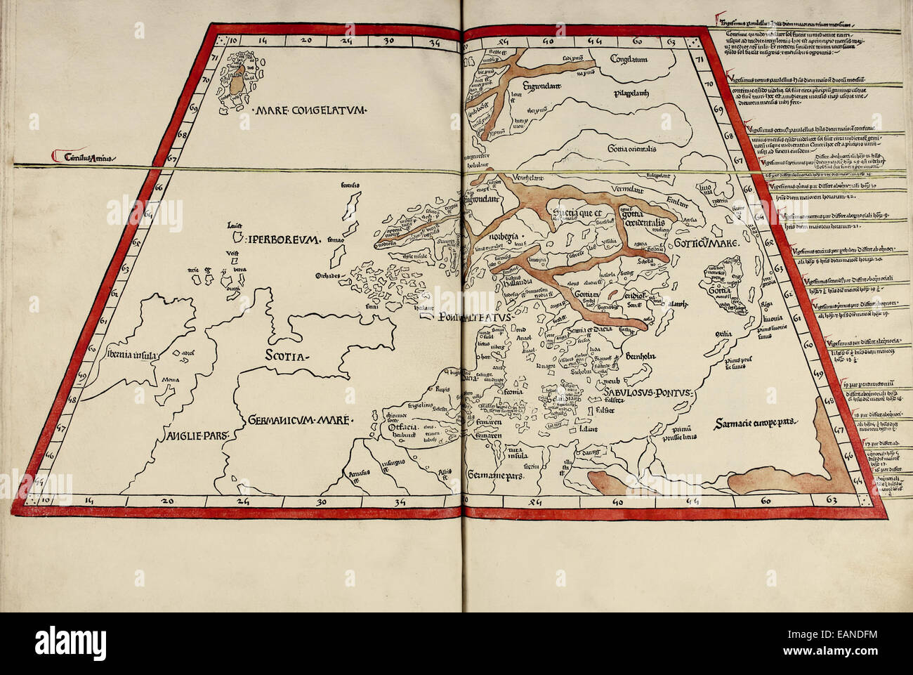 Medieval europe map 15th century hi-res stock photography and images ...