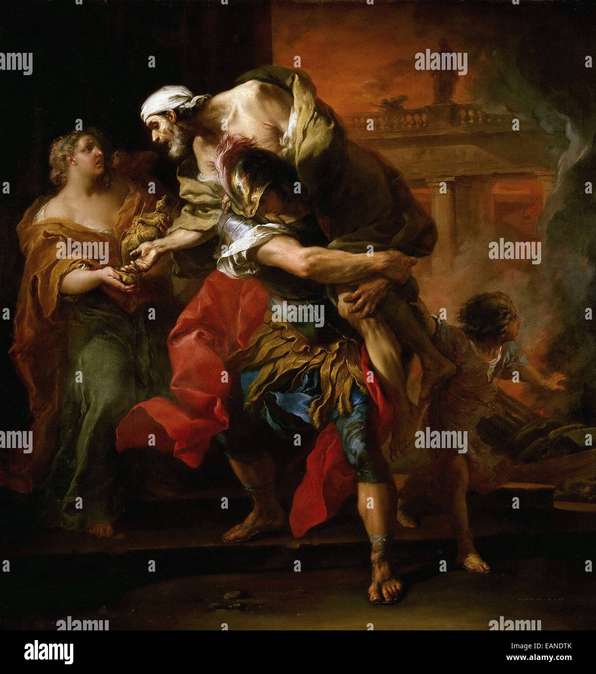 Aeneas and anchises hi-res stock photography and images - Alamy