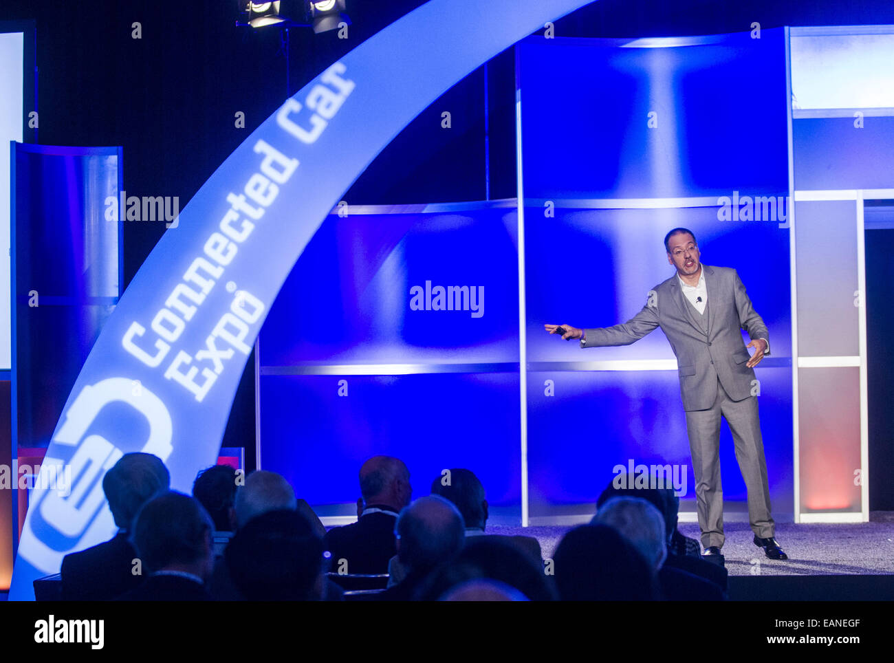 Los Angeles, California, USA. 18th Nov, 2014. Brian Cooley, editor at ...