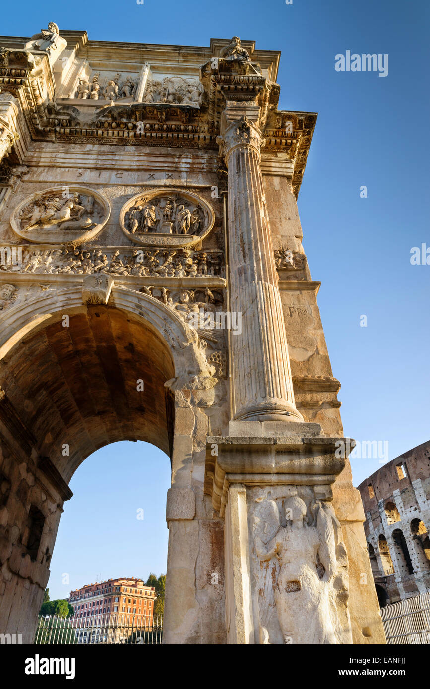 Costantine arc rome hi-res stock photography and images - Alamy