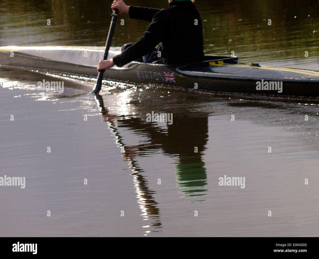 Canoeist paddling hi-res stock photography and images - Alamy