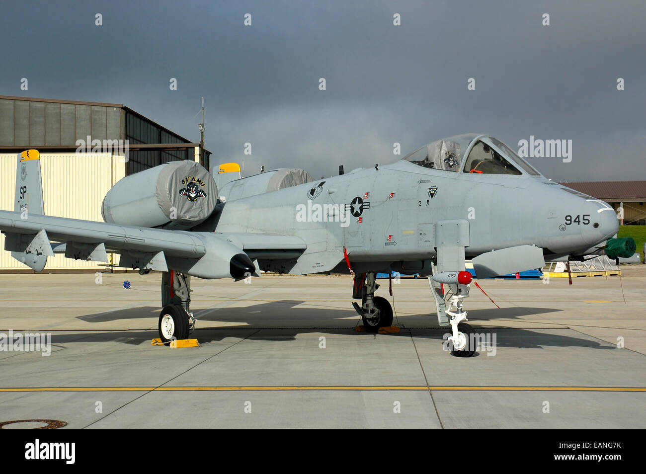 U.S. Air Forces Europe (USAFE) A-10 Thunderbolt II at Spangdahlem Air ...