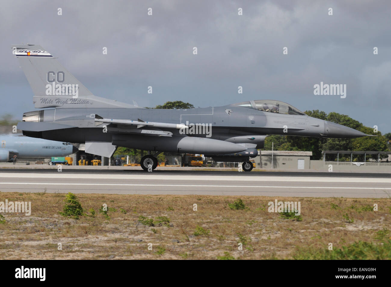U.S. Air Force F-16C from the 140th Fighter Wing Colorado Air National ...