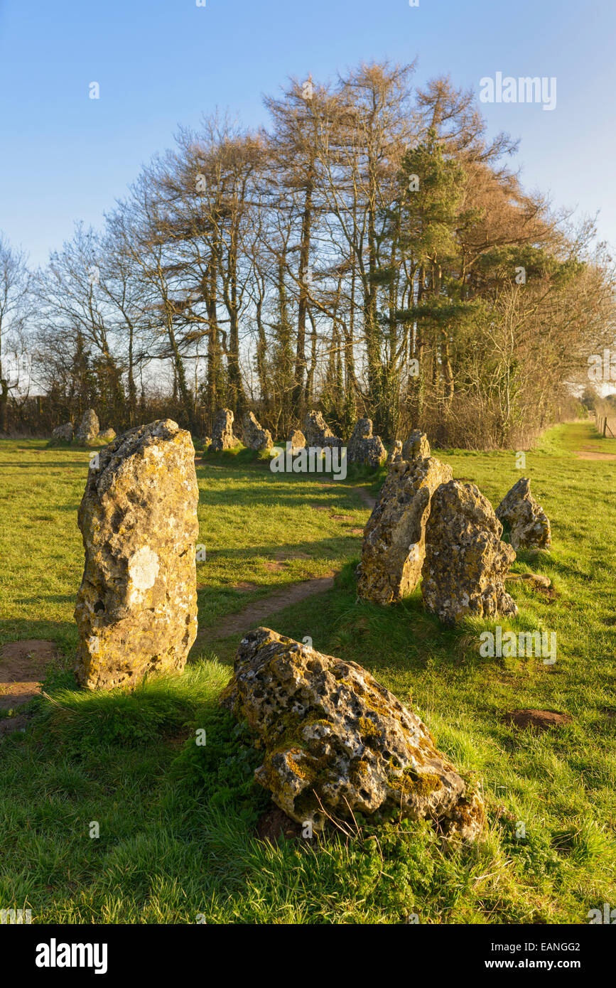Kings Men Stone Circle Part High Resolution Stock Photography and ...