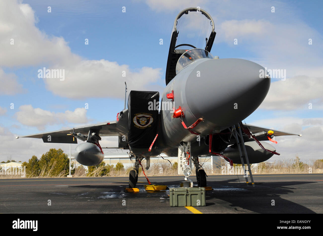 U.S. Air Forces Europe (USAFE) F-15C Eagle at NATO TLP course, Albacete ...
