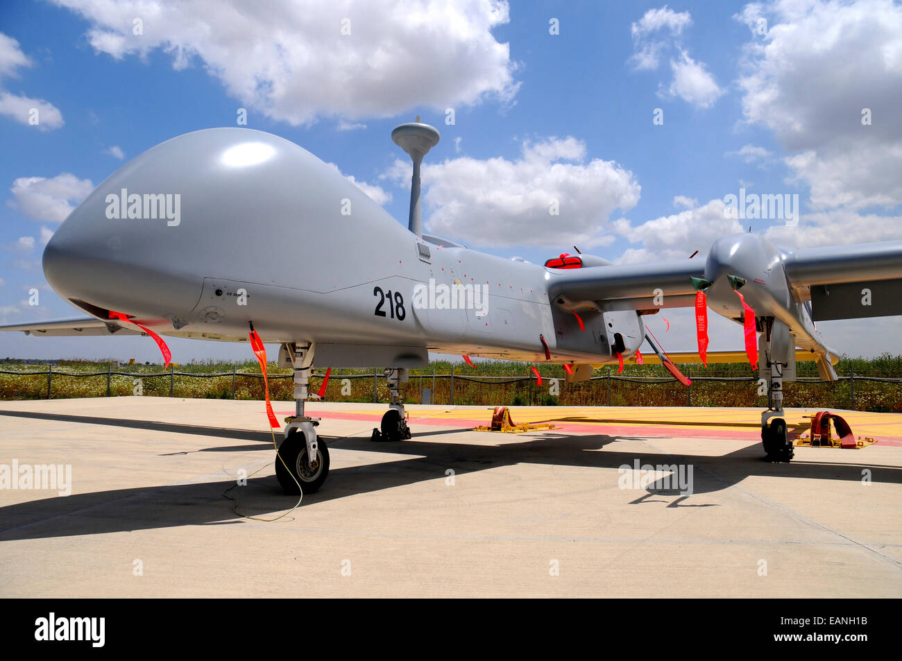 Israeli Air Force Heron TP Unmanned Aerial Vehicle (UAV) for ...