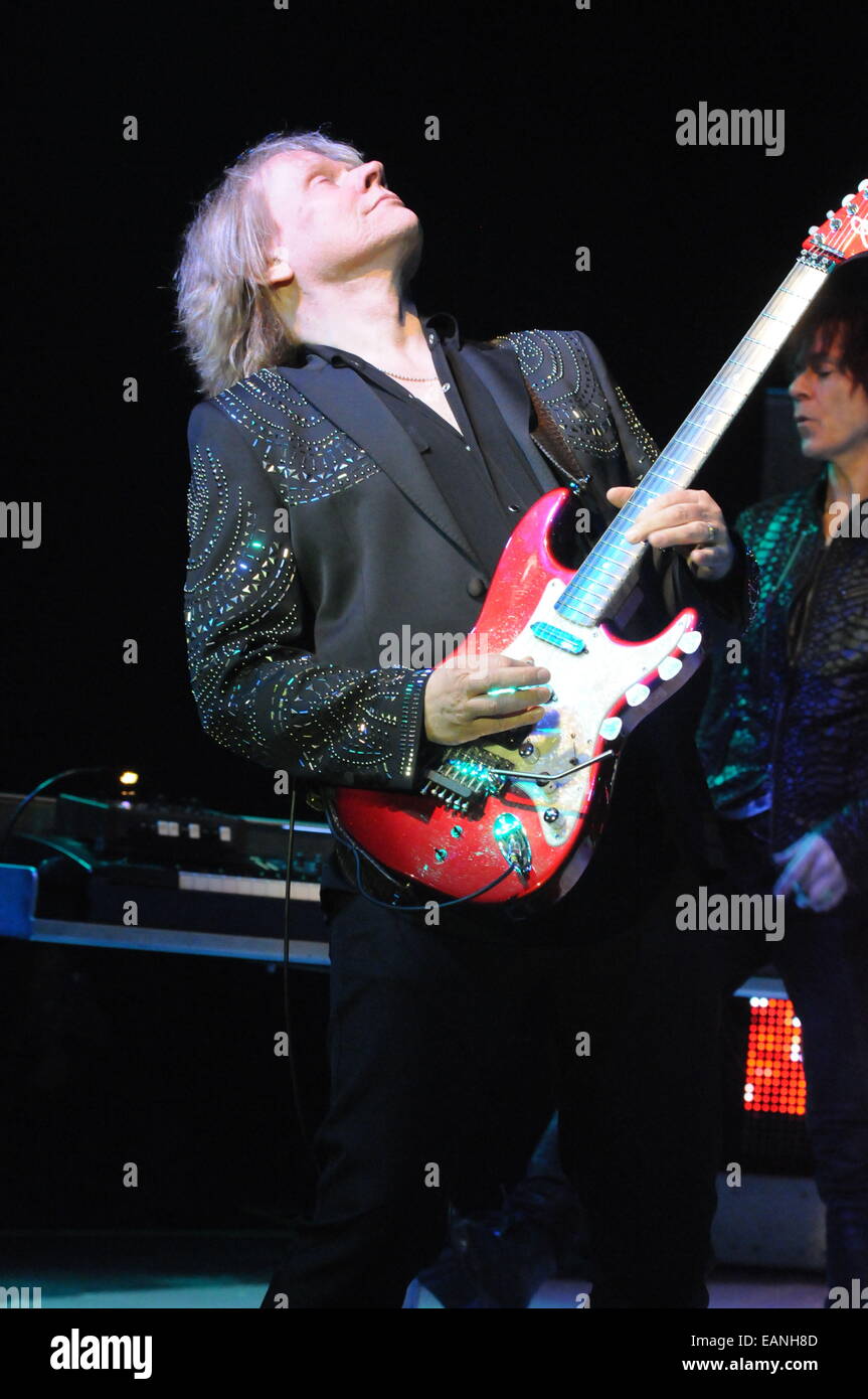 Westbury, New York, USA. 14th Nov, 2014. 'STYX' performing live in ...