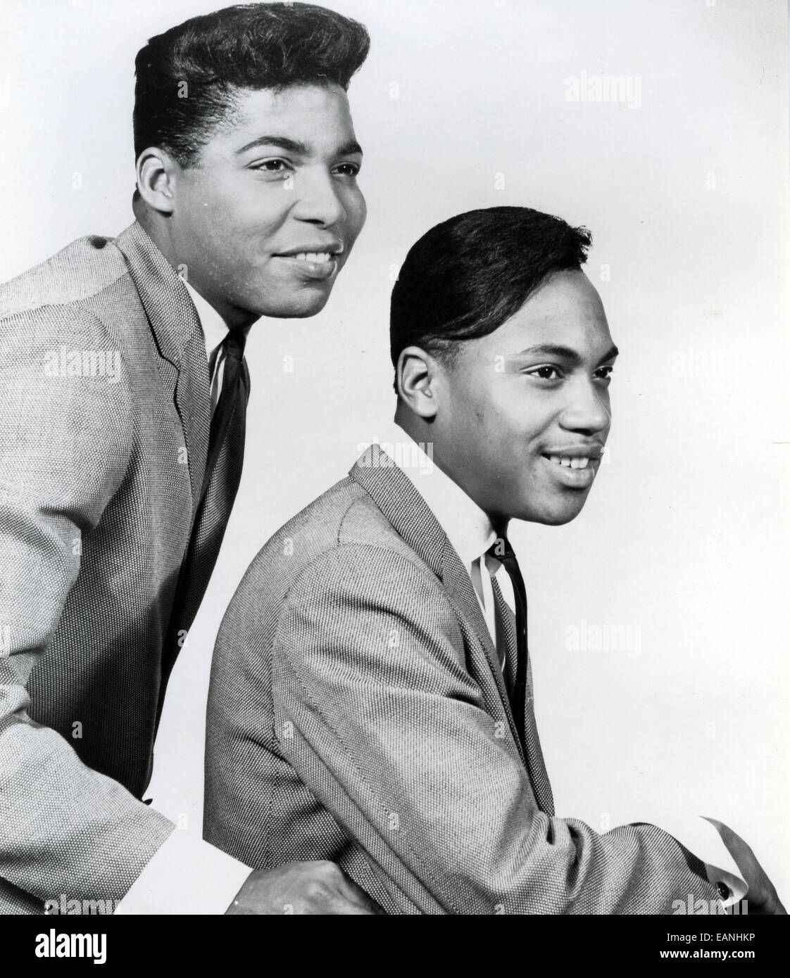 BUDDY & STACEY Promotional photo of US vocal duo who backed Little ...