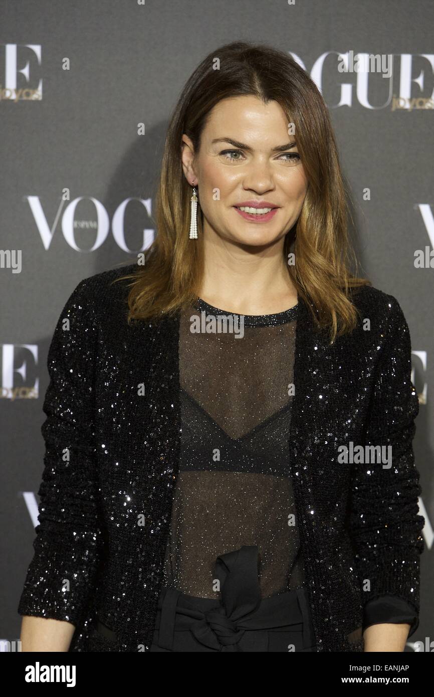 Madrid, Spain. 18th Nov, 2014. Alejandra Rojas attends Vogue Joyas 2014 ...
