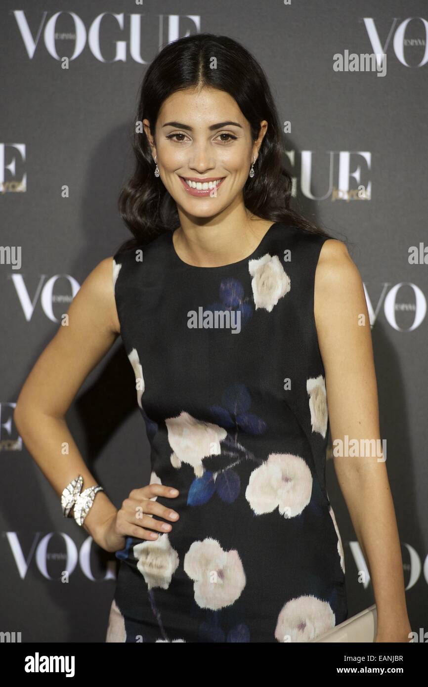 Madrid, Spain. 18th Nov, 2014. Alessandra de Osma attends Vogue Joyas ...