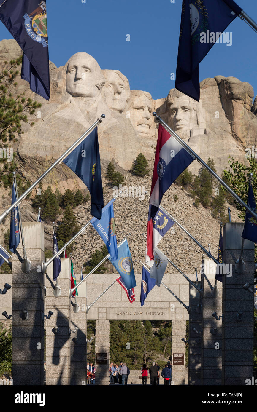Mount Rushmore National Memorial, SD, USA Stock Photo - Alamy