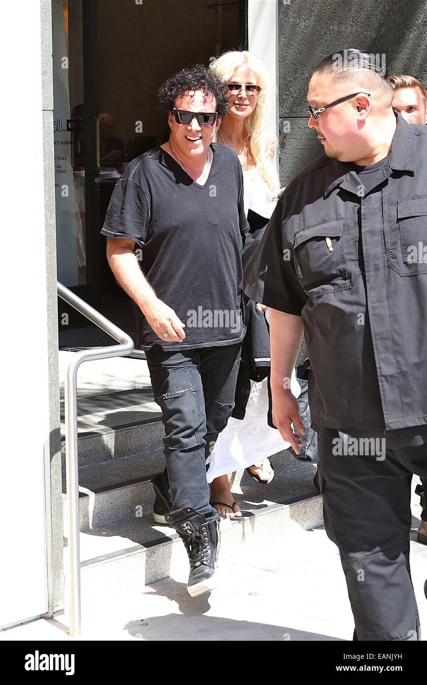 Neal Schon Journey Wife Michaele High Resolution Stock Photography and ...