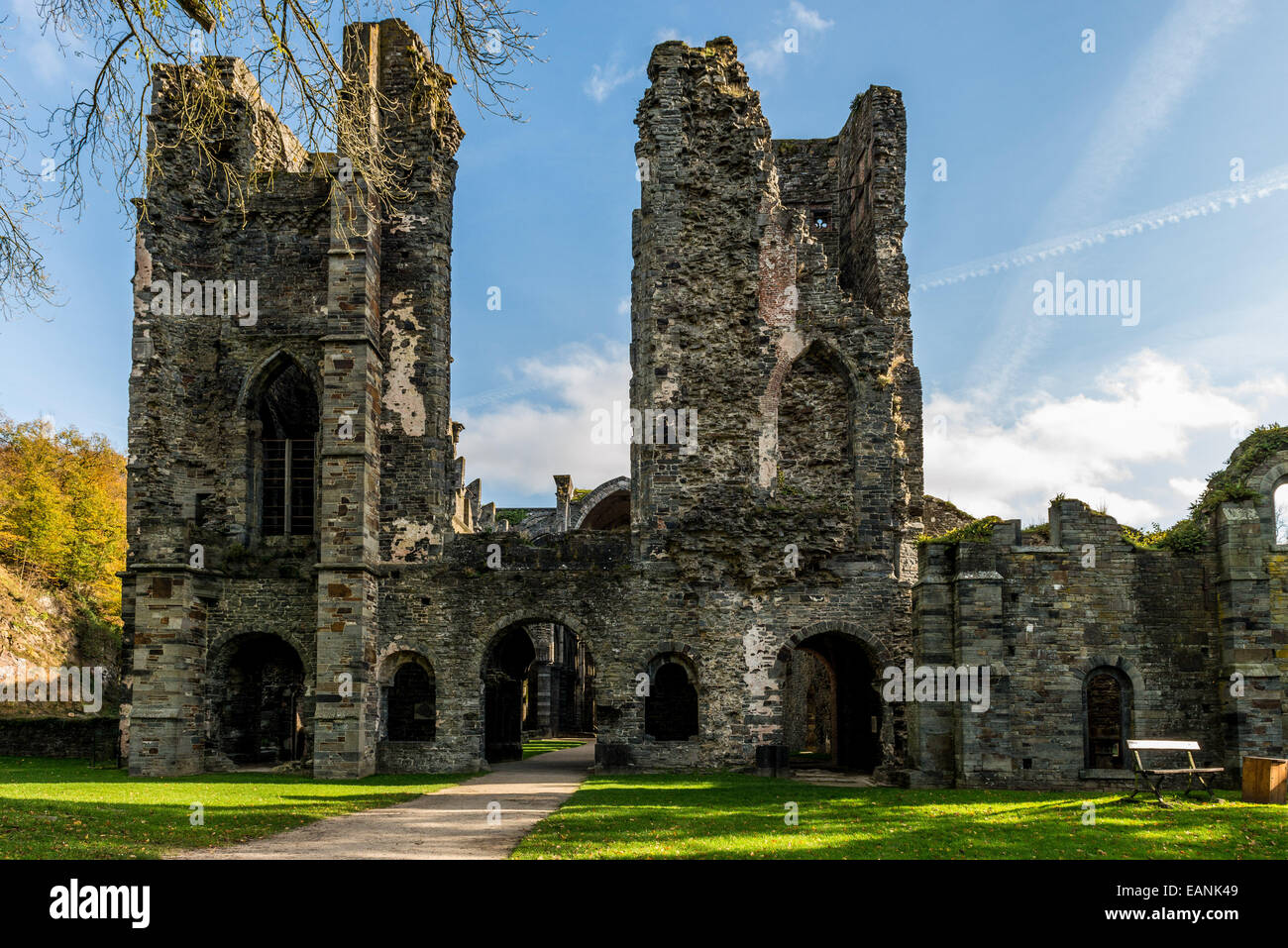 Belgium villers abbey in walloon brabant hi-res stock photography and ...