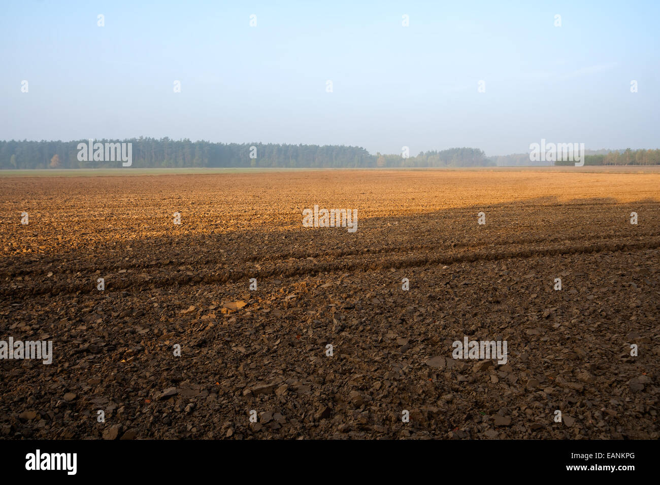 Beautiful plowed field autumnal hi-res stock photography and images - Alamy