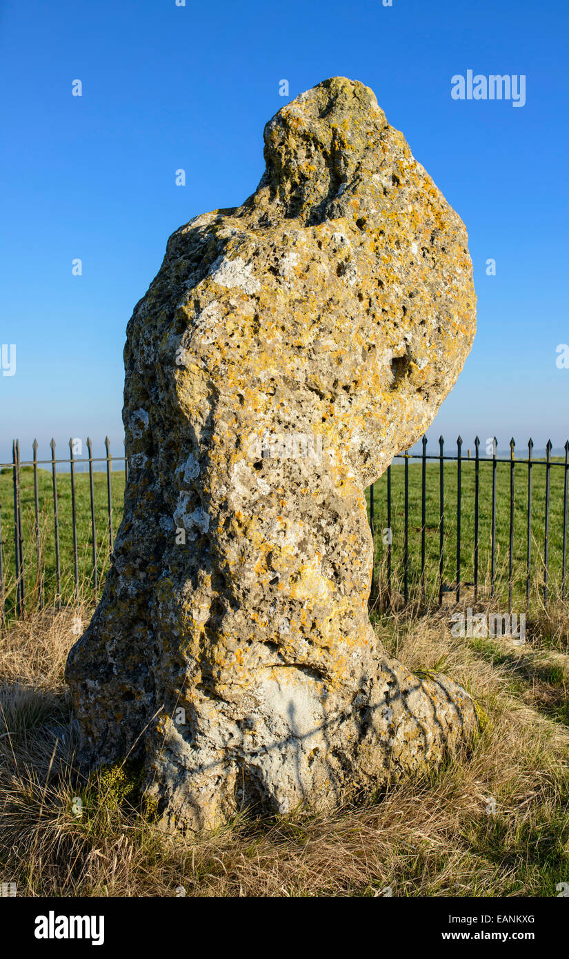 The King's Stone, part of the Rollright Stones megalithic site near ...