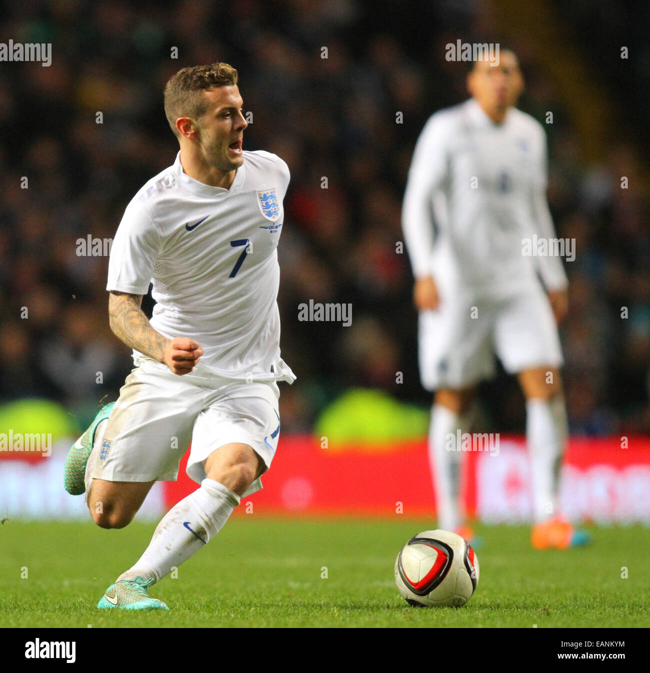 Soccer friendly england scotland hi-res stock photography and images ...