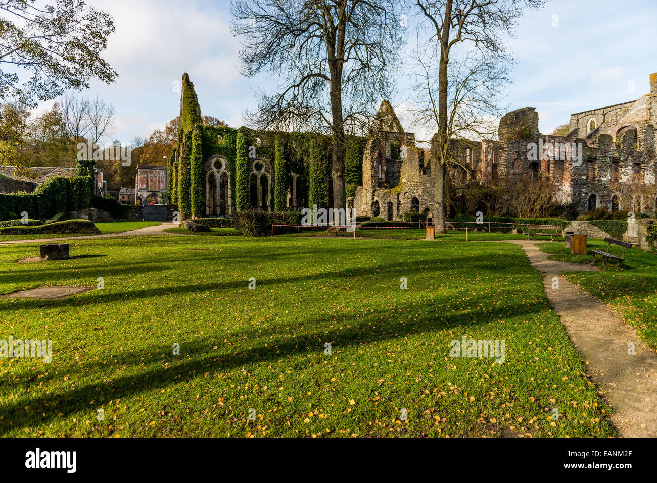 Belgium:Villers Abbey in the Walloon Brabant province of Wallonia Stock ...