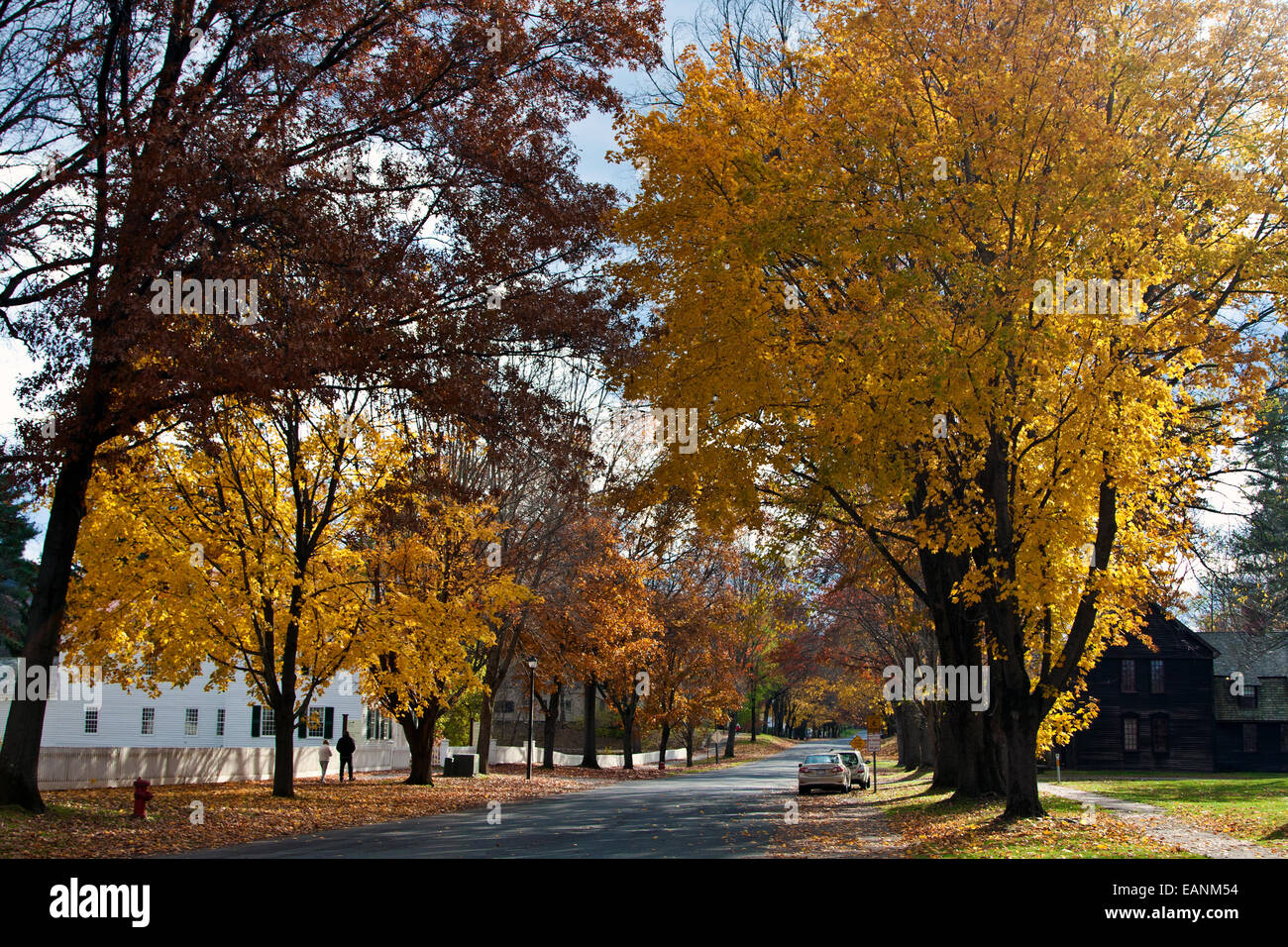 Deerfield, Massachusetts, Historic Deerfield, Old Deerfield, street ...