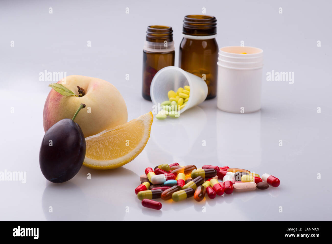 Health and pills Stock Photo - Alamy