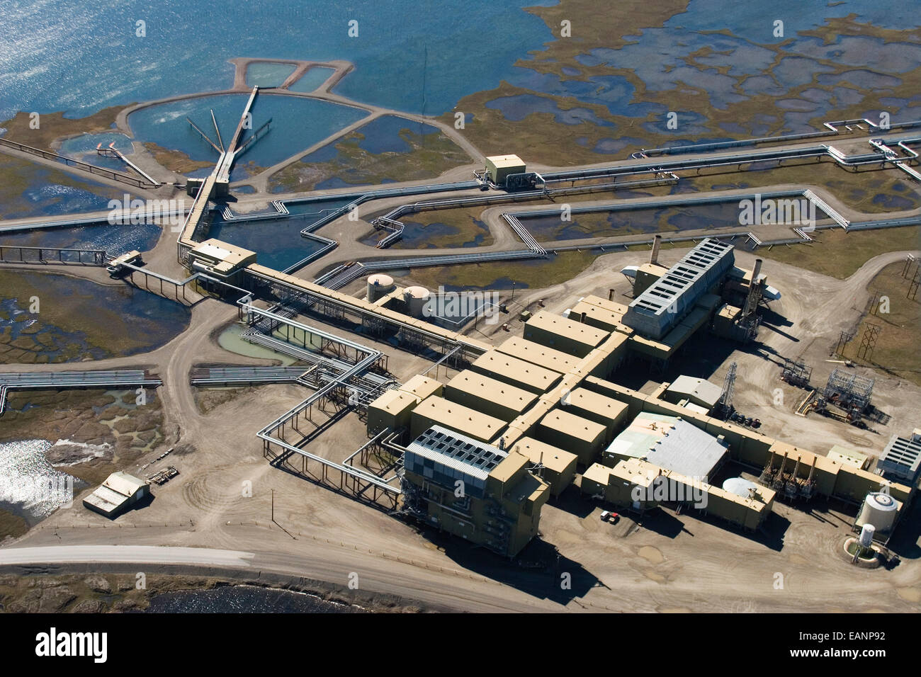 Prudhoe Bay Aerial High Resolution Stock Photography and Images - Alamy