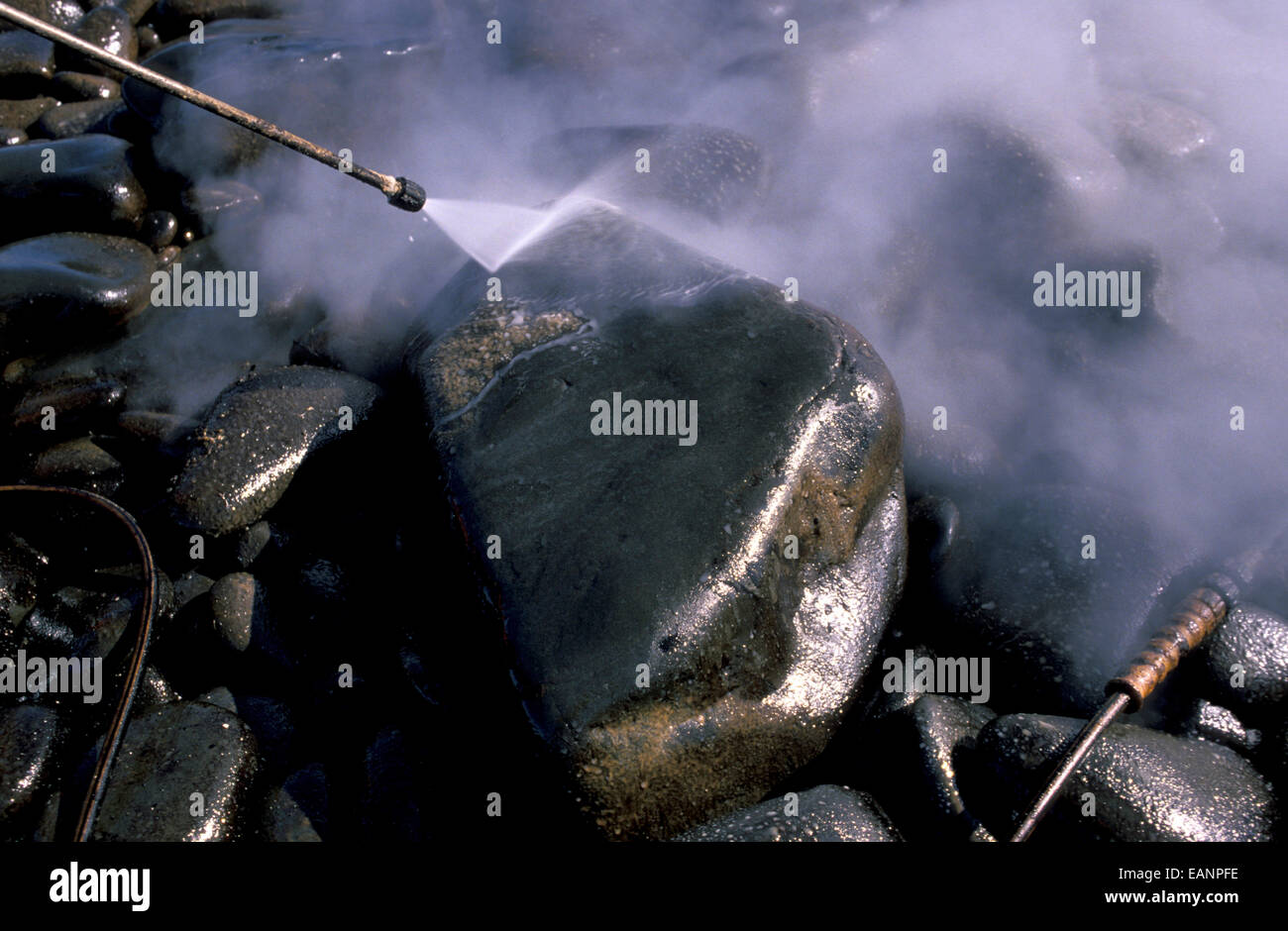 Exxon Valdez Oil Spill Environment High Resolution Stock Photography ...