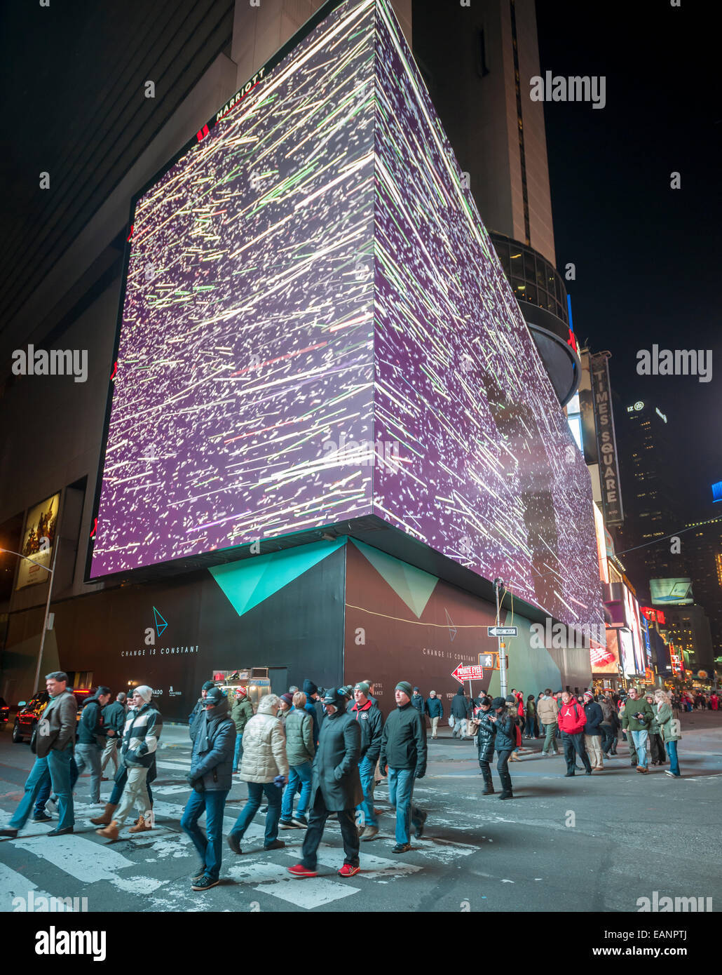 Marriott marquis new york billboard hi-res stock photography and images ...