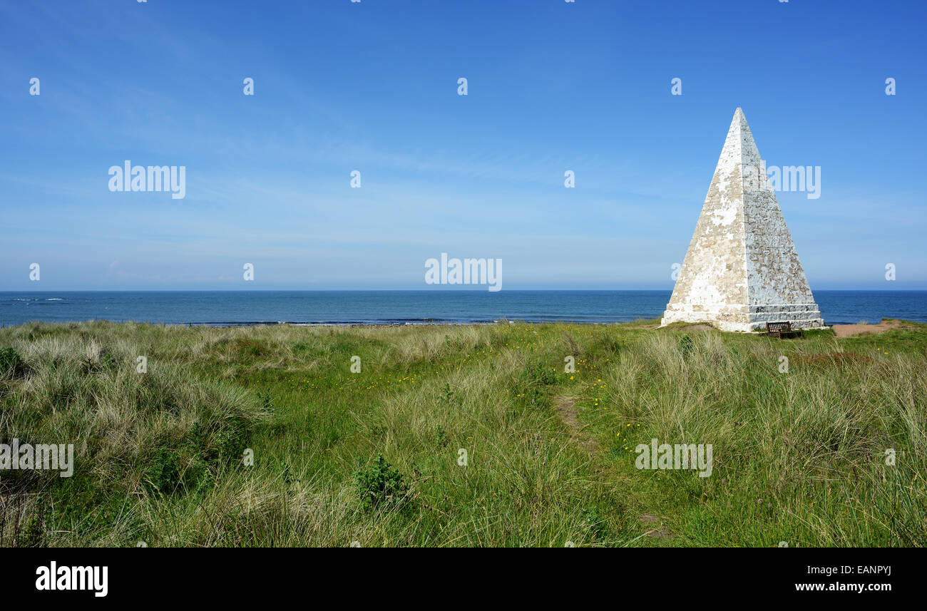 Sea Mark - Holy Island Stock Photo - Alamy