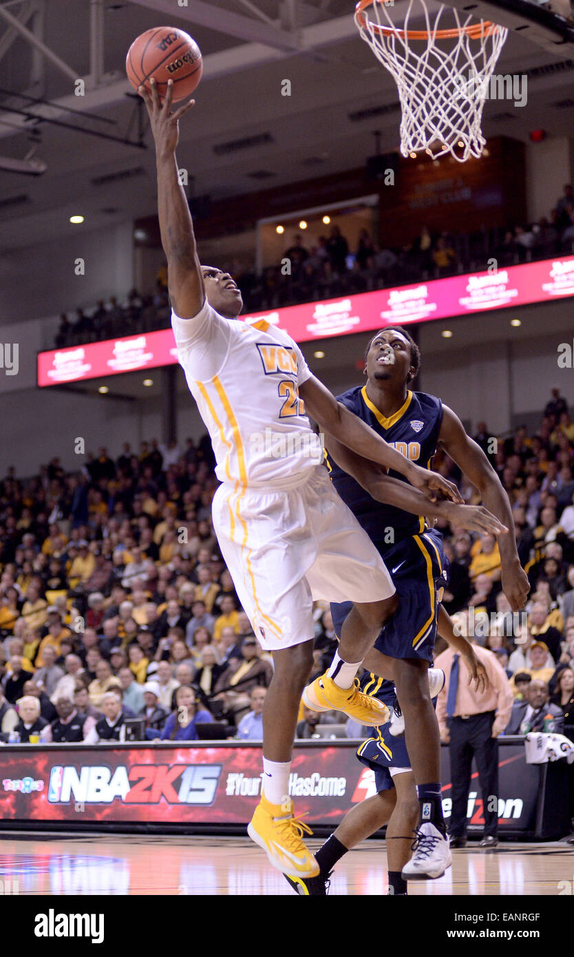 Richmond, VA, USA. 18th Nov, 2014. 20141118 - Virginia Commonwealth ...