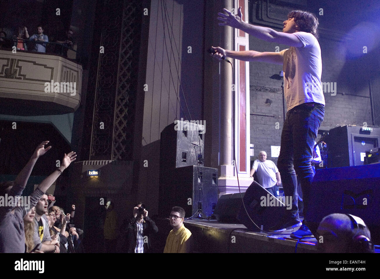 Embrace perform at O2 Academy Glasgow Featuring: Embrace Where: Glasgow ...