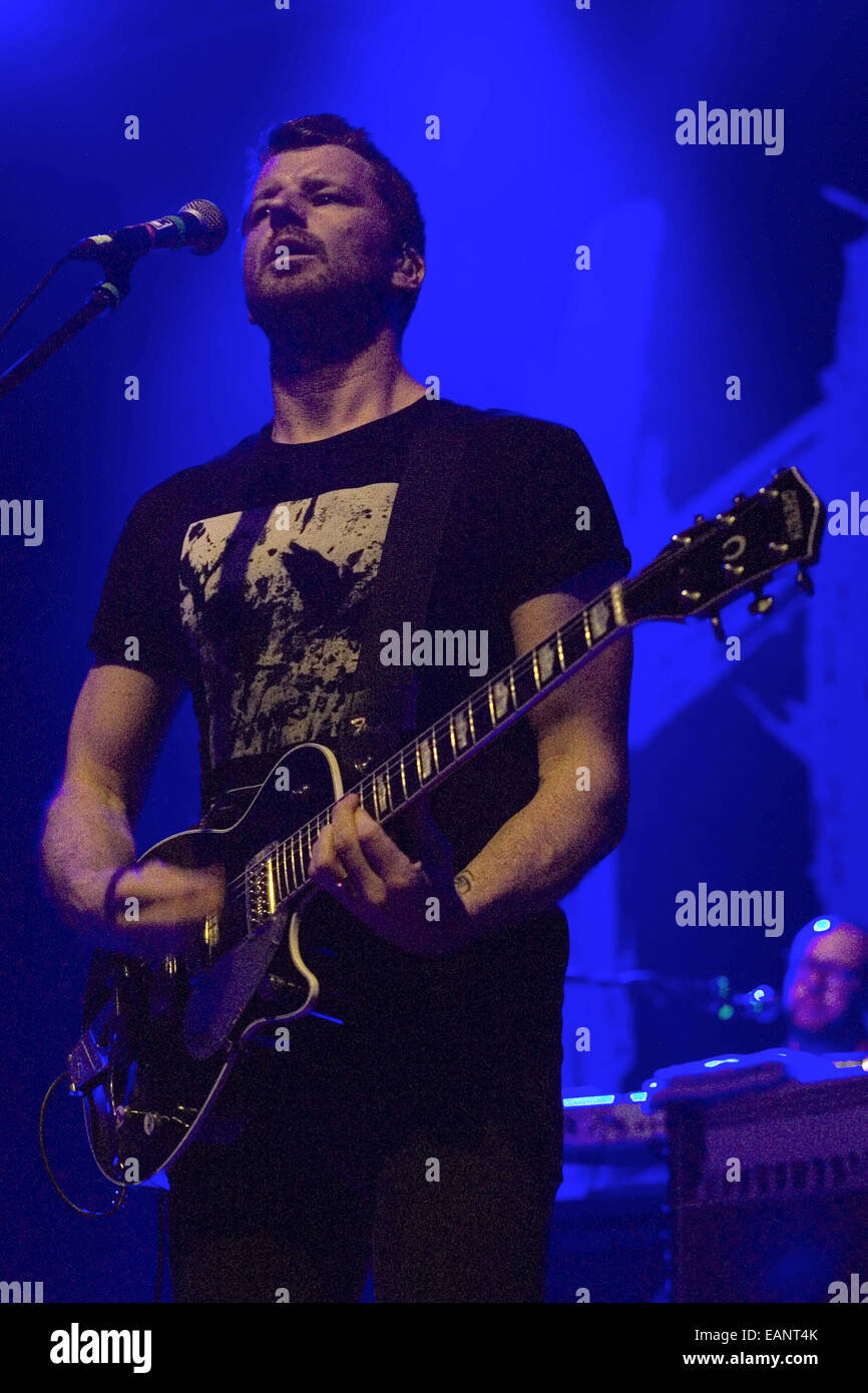 Embrace perform at O2 Academy Glasgow Featuring: Embrace Where: Glasgow ...