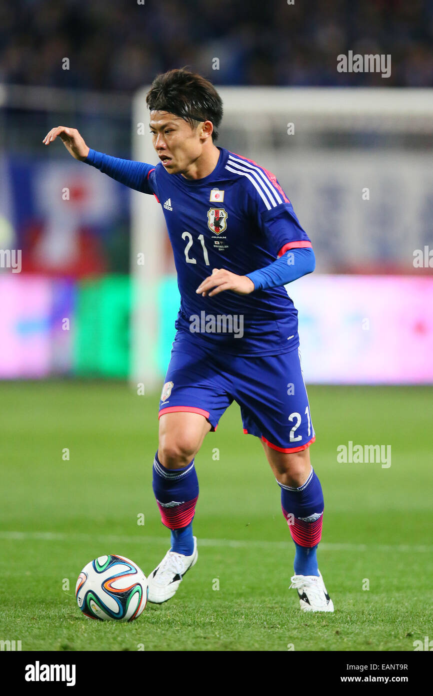 Yanmar Stadium Nagai, Osaka, Japan. 18th Nov, 2014. Kosuke Ota (JPN), NOVEMBER 18, 2014 ...