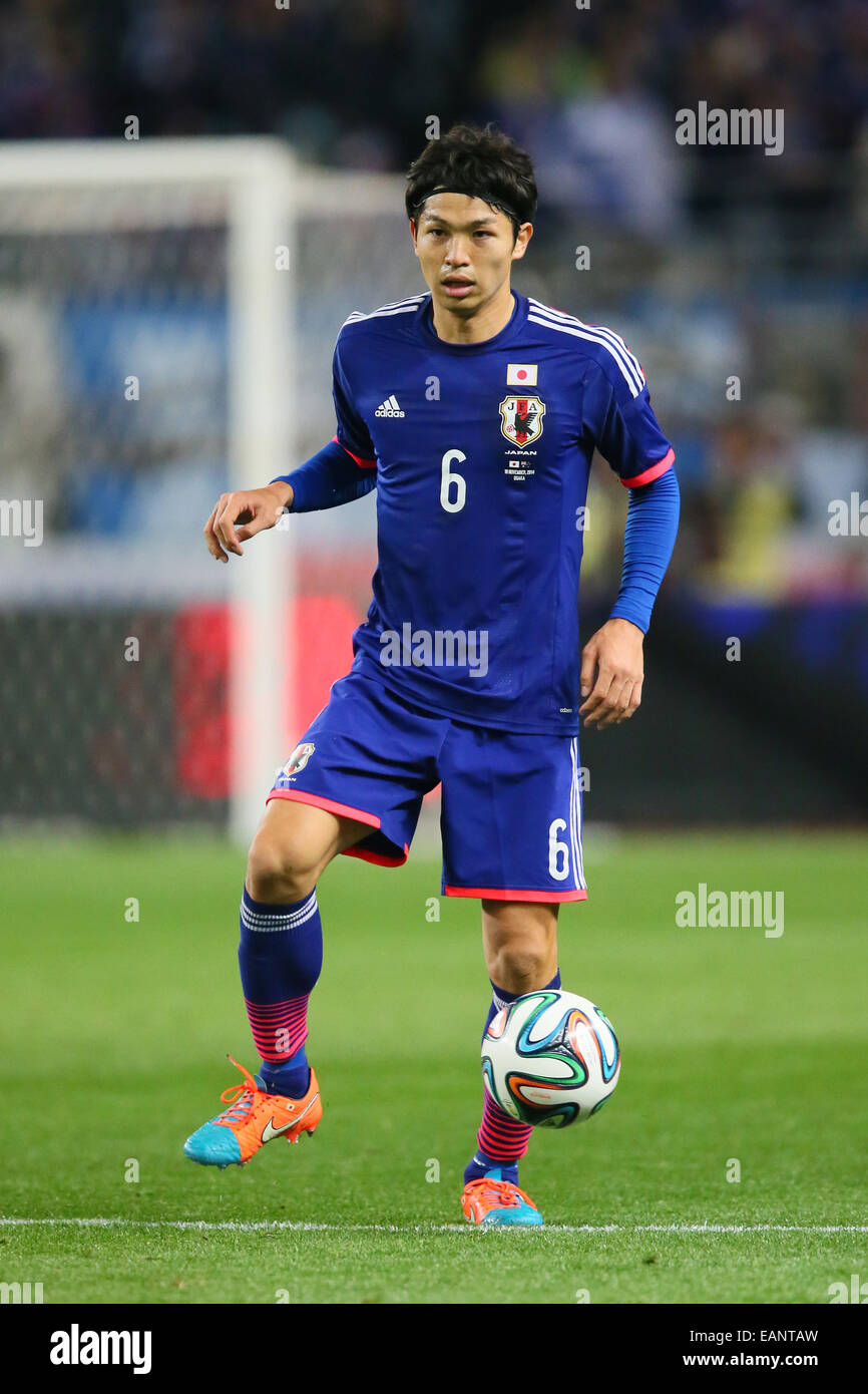 Yanmar Stadium Nagai, Osaka, Japan. 18th Nov, 2014. Masato Morishige ...