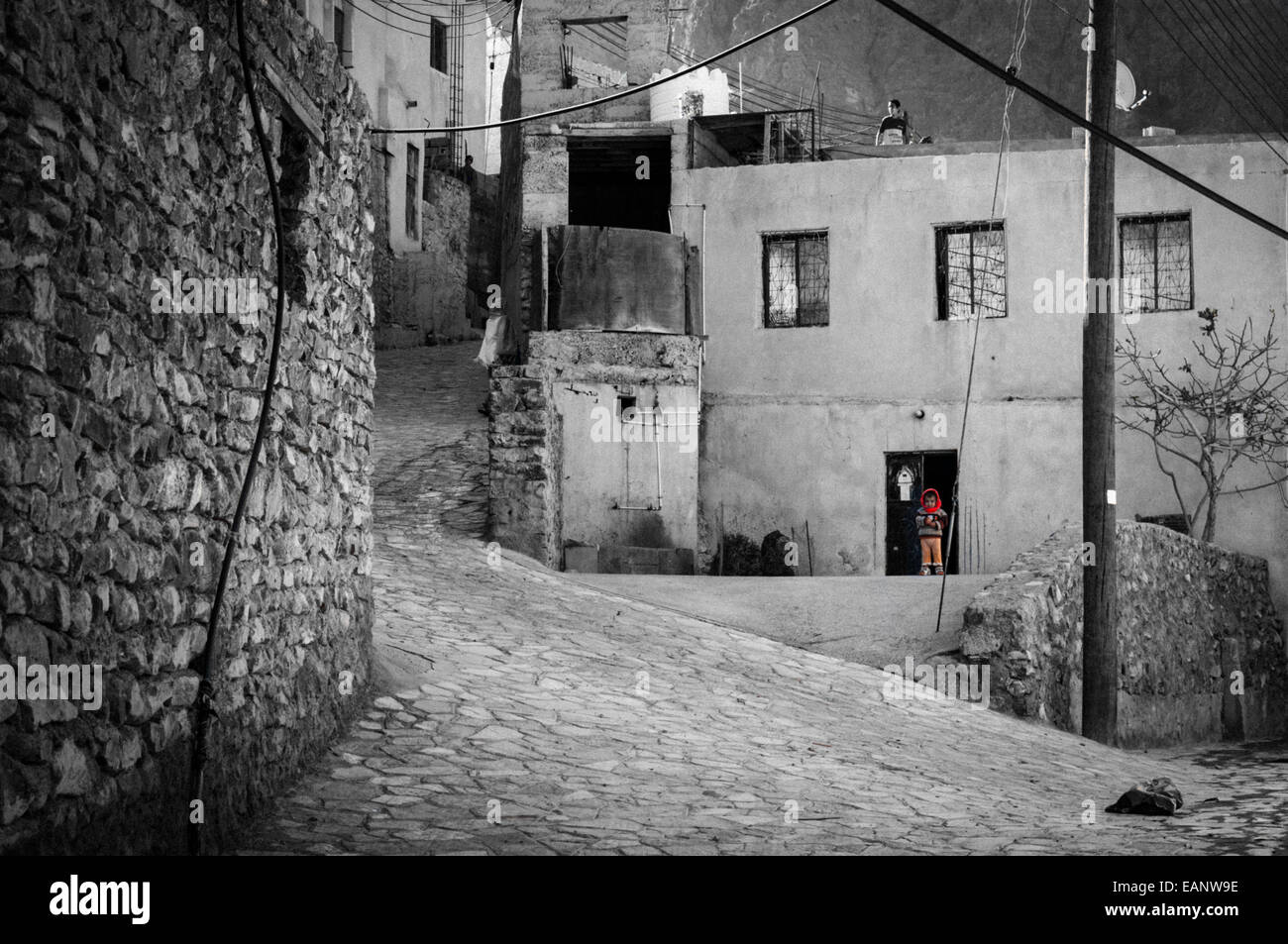 Village of Balad Sayt in Wadi Bani Awf, Oman Stock Photo - Alamy