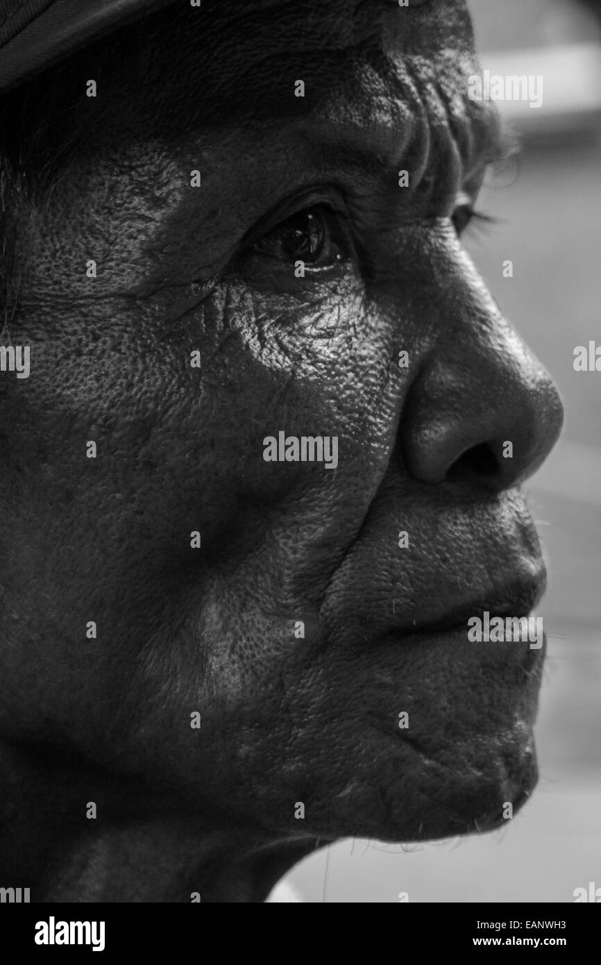 Portrait of a Lao man Stock Photo - Alamy
