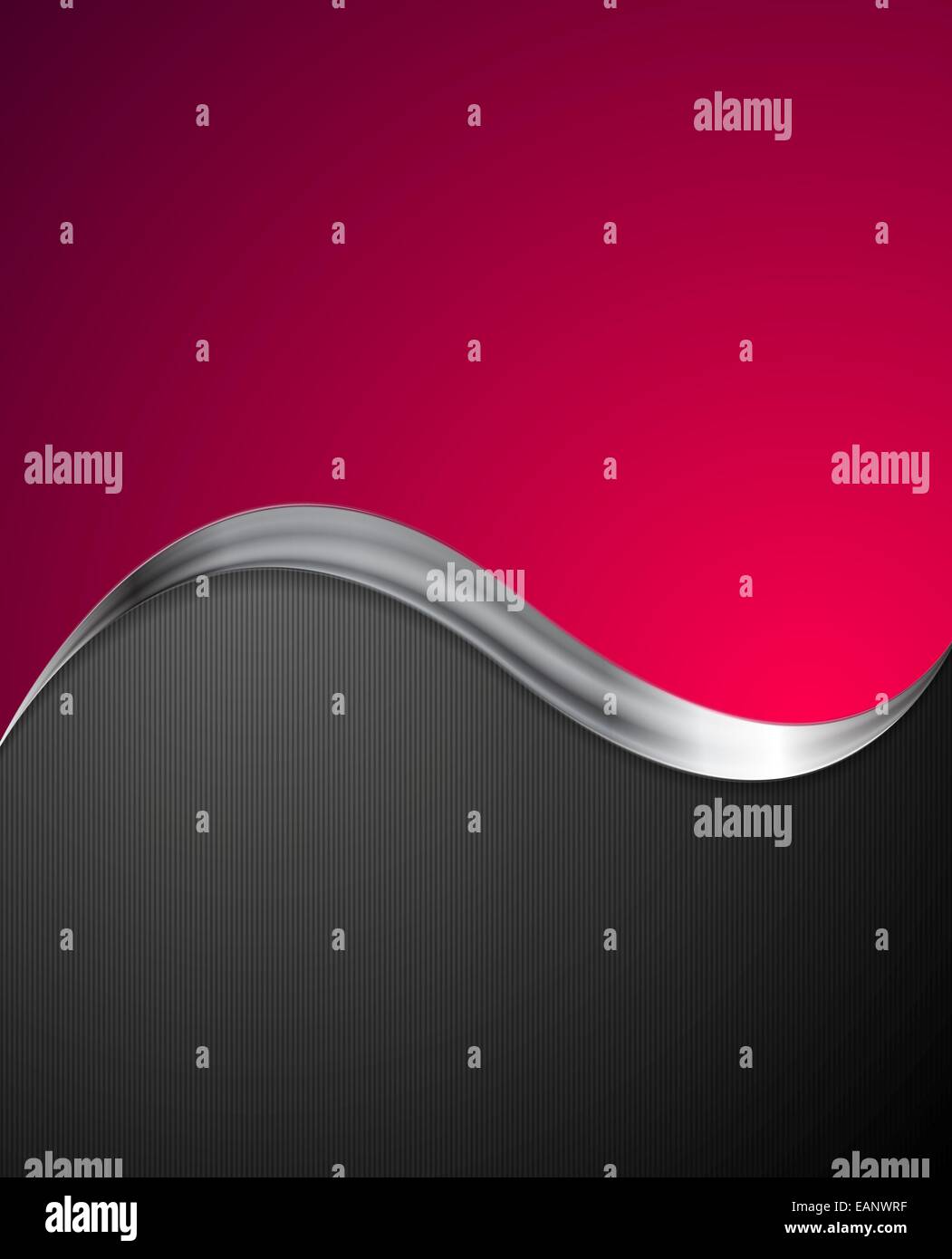 Crimson abstract background with metal wave. Vector design Stock Photo ...
