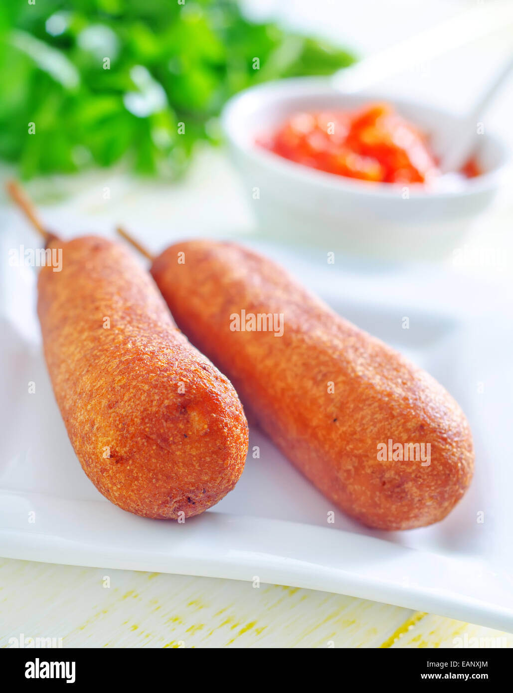 Corndogs hi-res stock photography and images - Alamy
