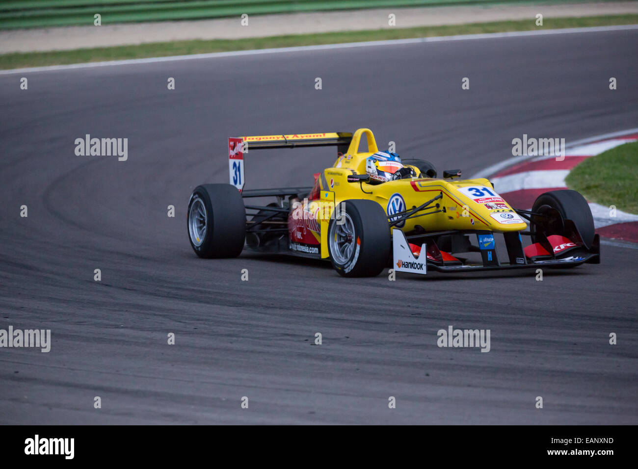Imola, Italy - October 11, 2014: Dallara F312 – Volkswagen of Jagonya ...