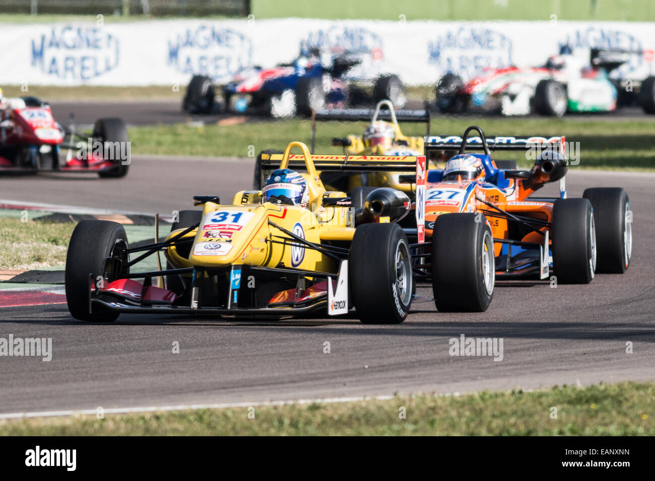 Imola, Italy - October 11, 2014: Dallara F312 – Volkswagen of Jagonya ...