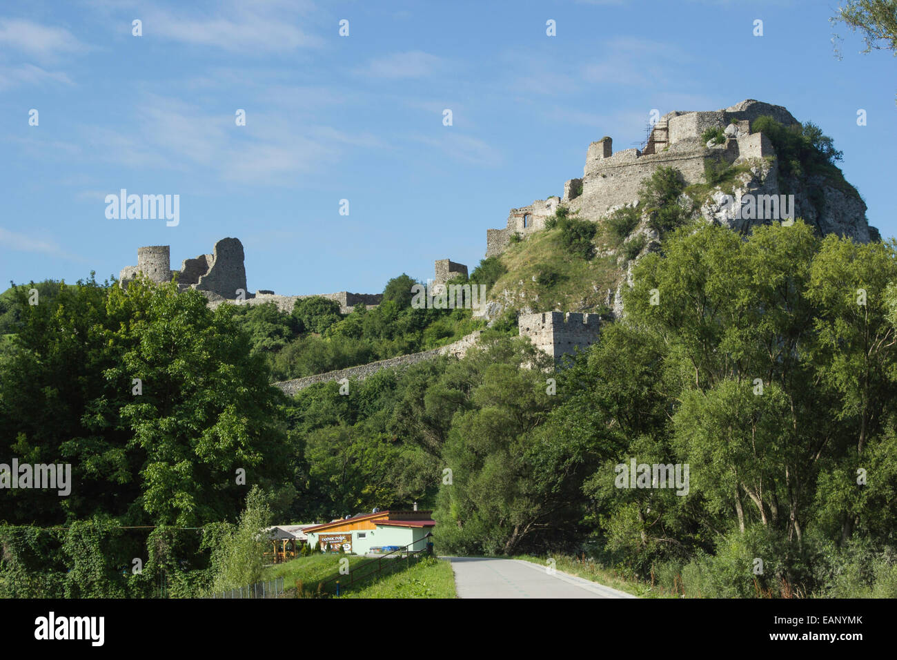 Devin castle tower hi-res stock photography and images - Alamy