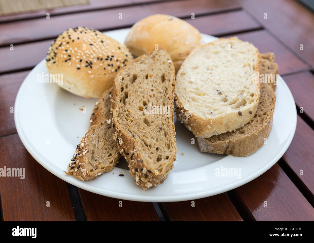 Various types bread rolls hi-res stock photography and images - Alamy