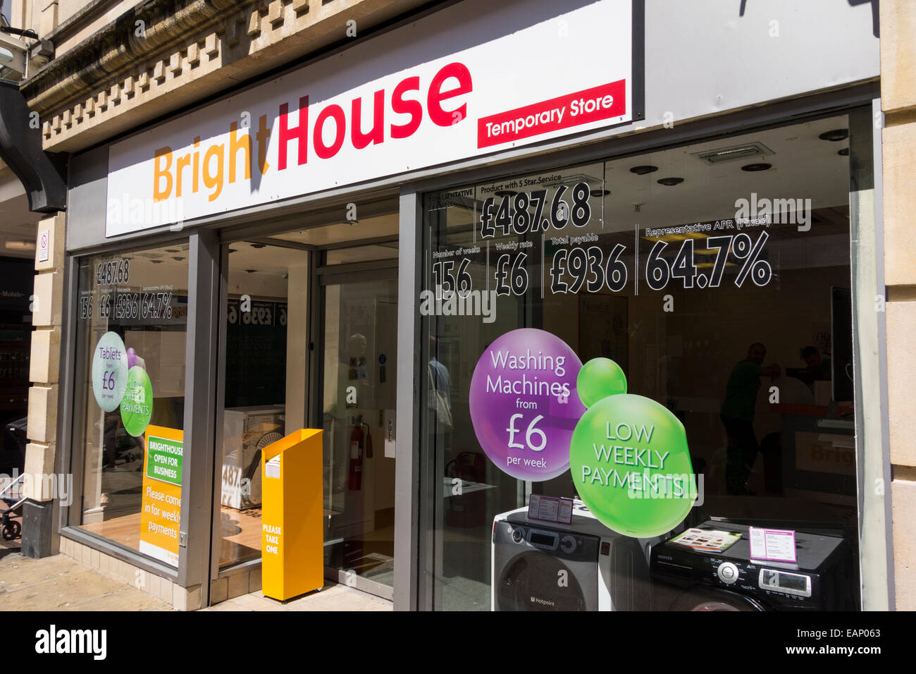 Bright House is the largest UK weekly payment retailer, UK Stock Photo ...