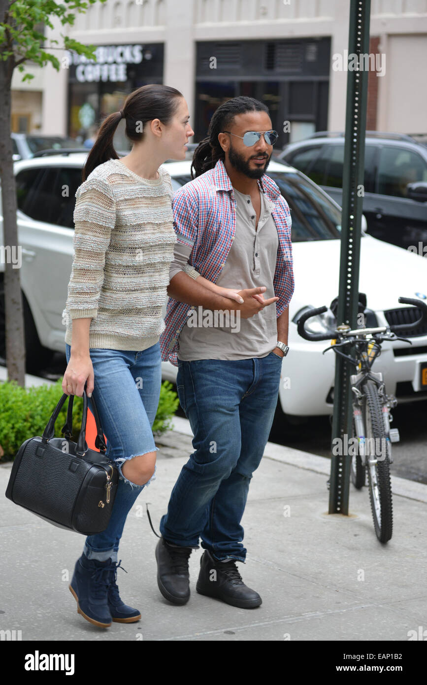 Celebrities out and about in New York City Featuring: Brandon Jay ...
