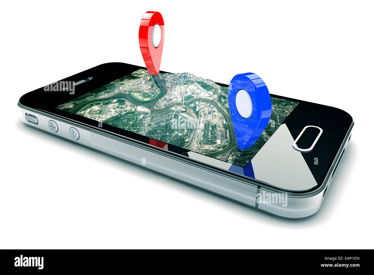 Map pin with text hi-res stock photography and images - Alamy