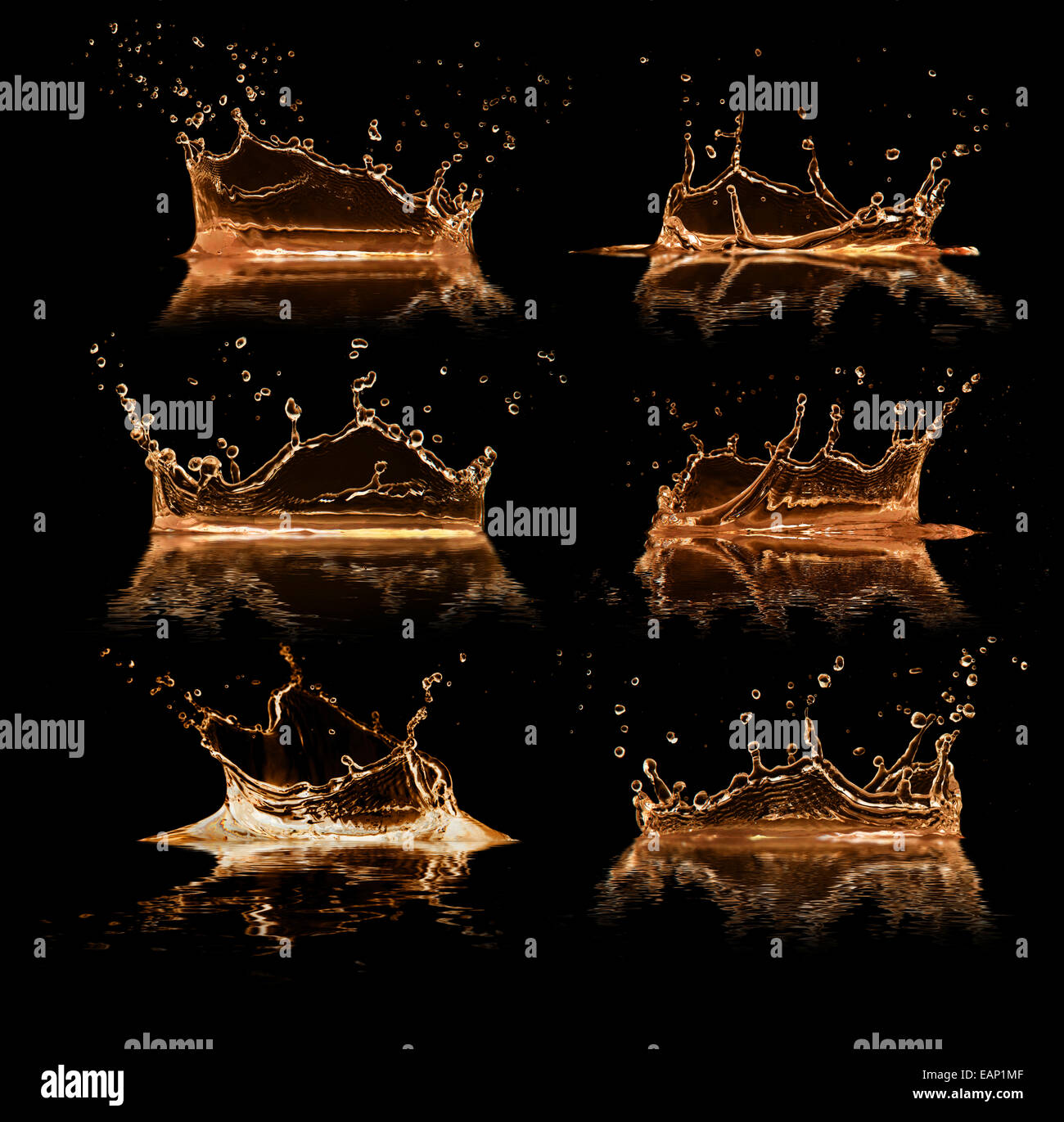 Bubble blue water splashing oil hi-res stock photography and images - Alamy