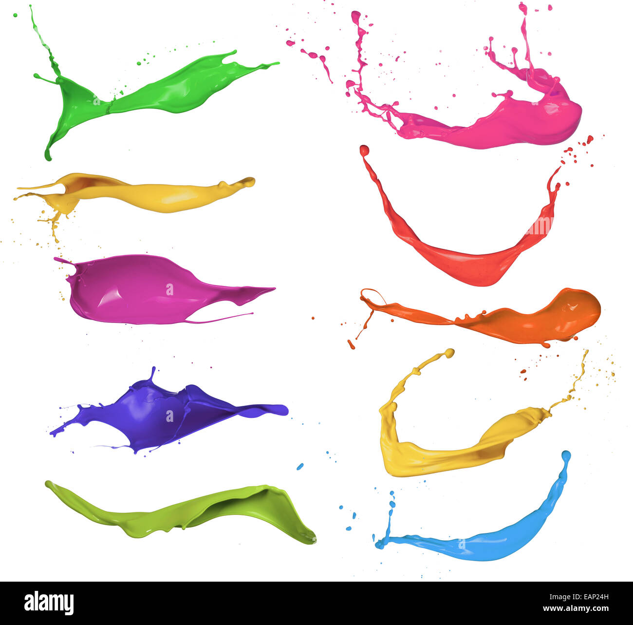 Splashes colored paint on hi-res stock photography and images - Alamy