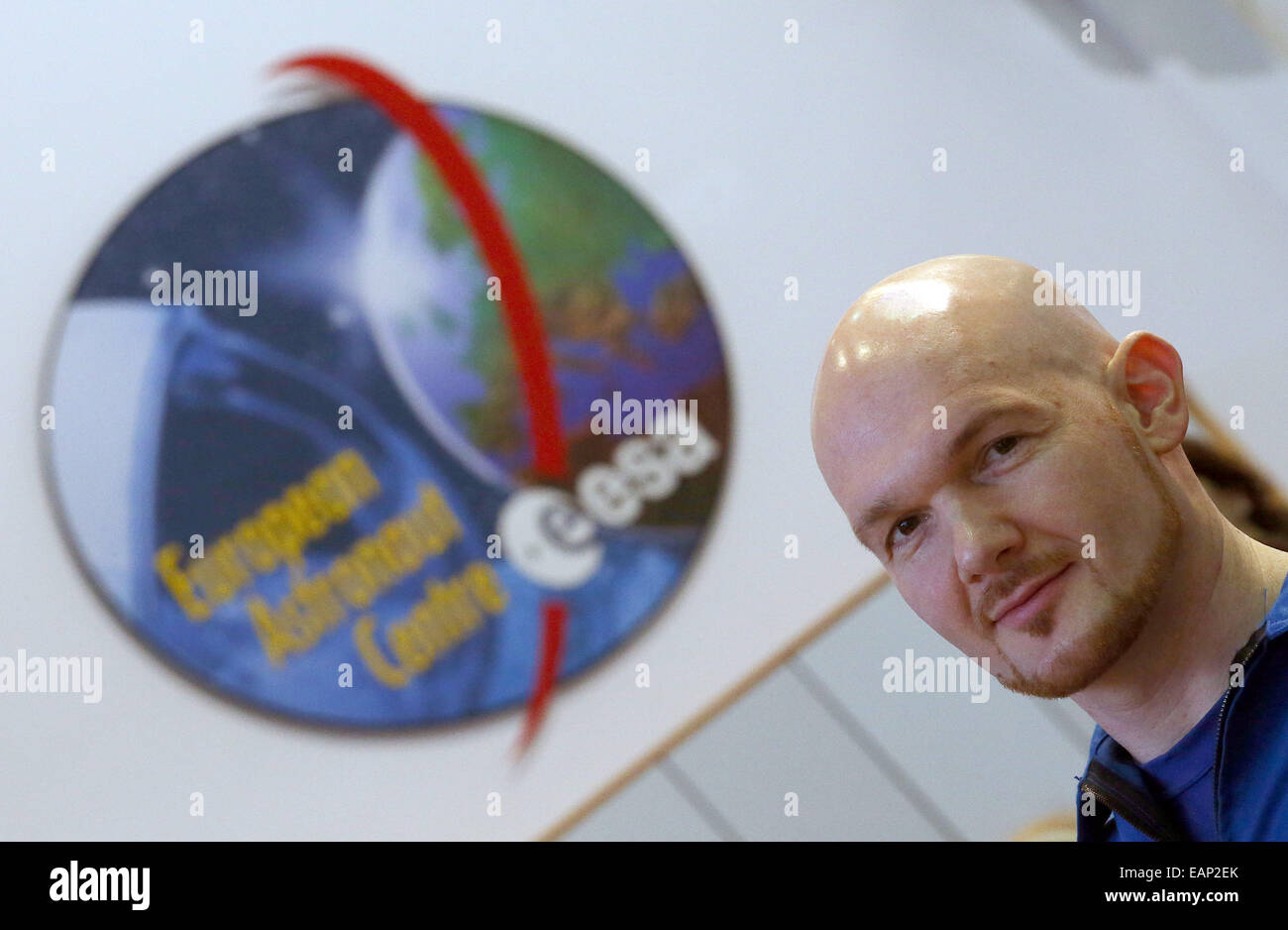 Astronaut Alexander Gerst speaks about his scientific work on the ...
