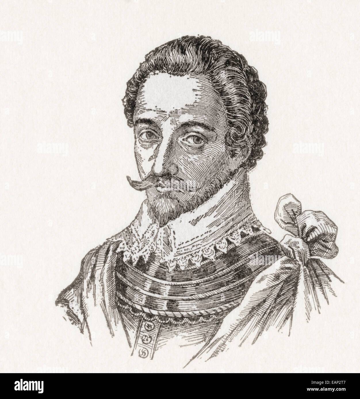 Portrait Of Sir Walter Raleigh High Resolution Stock Photography and ...